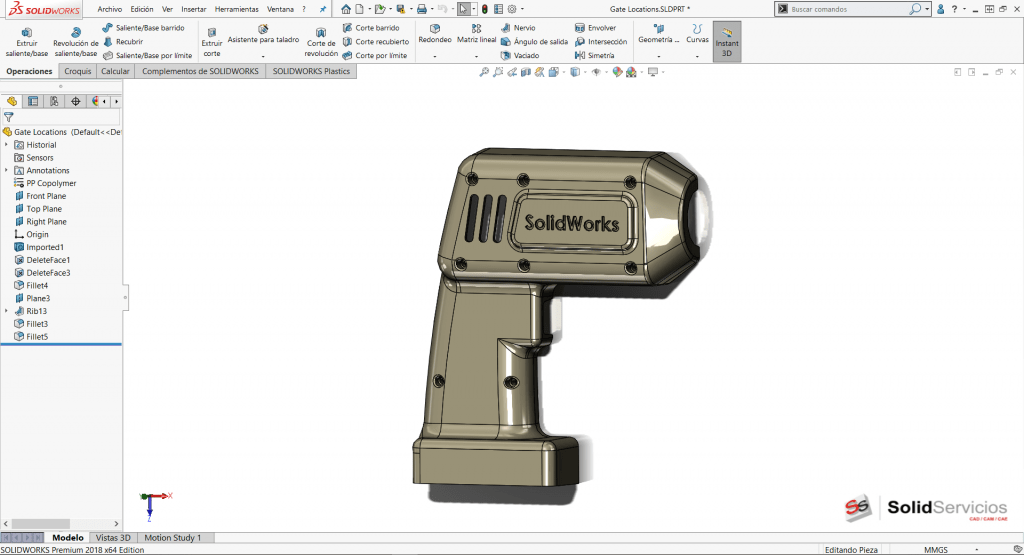 Plastics Simulation | SolidServicios