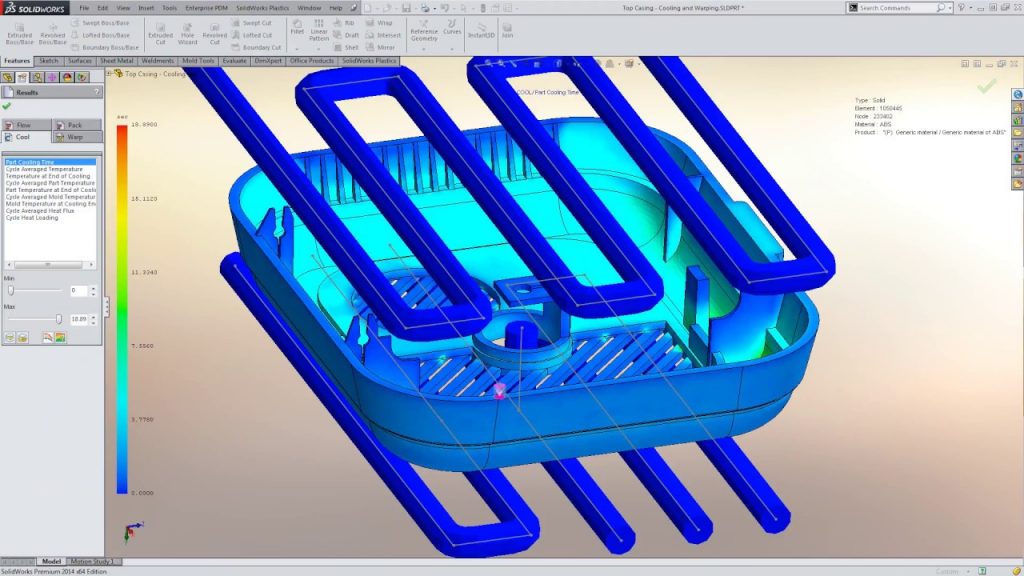SOLIDWORKS Plastics Premium | SolidServicios