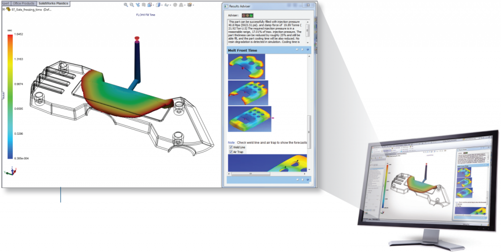 SOLIDWORKS Plastics Professional | SolidServicios
